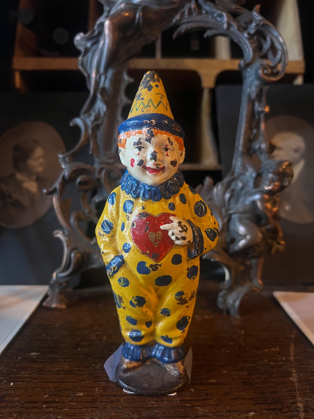 Rare Antique Clown Bank - Etsy