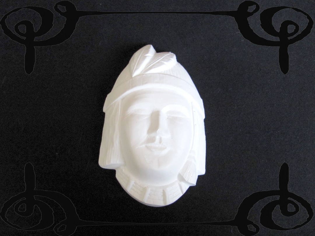 White Plaster Subject to Paint Yourself Hand-cast American - Etsy