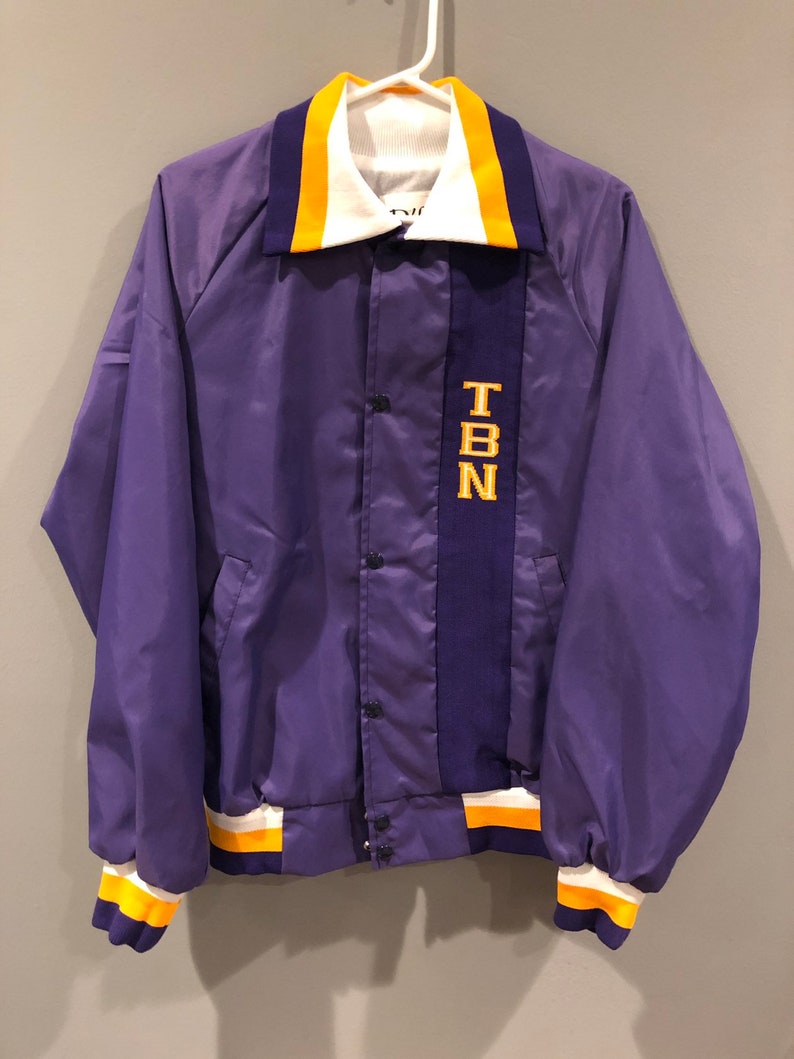 Vintage 80s RARE TBN Embroidered Trinity Broadcasting Network - Etsy