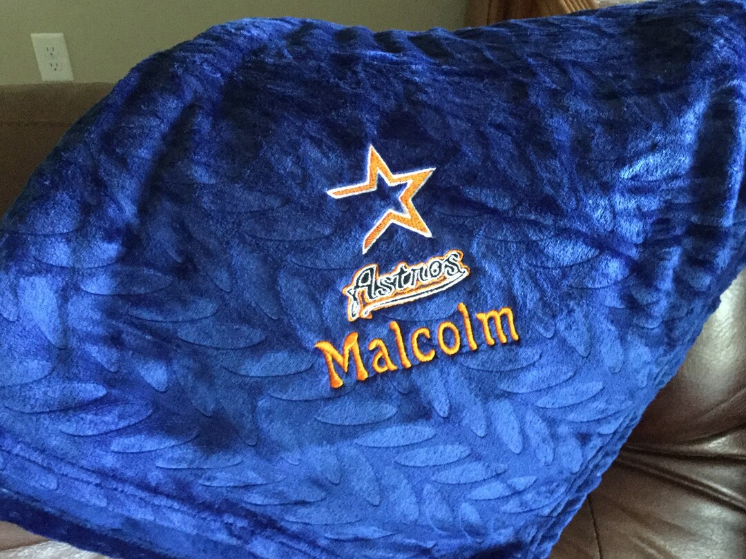 Choose Your MLB Team Personalized Blankets - Etsy