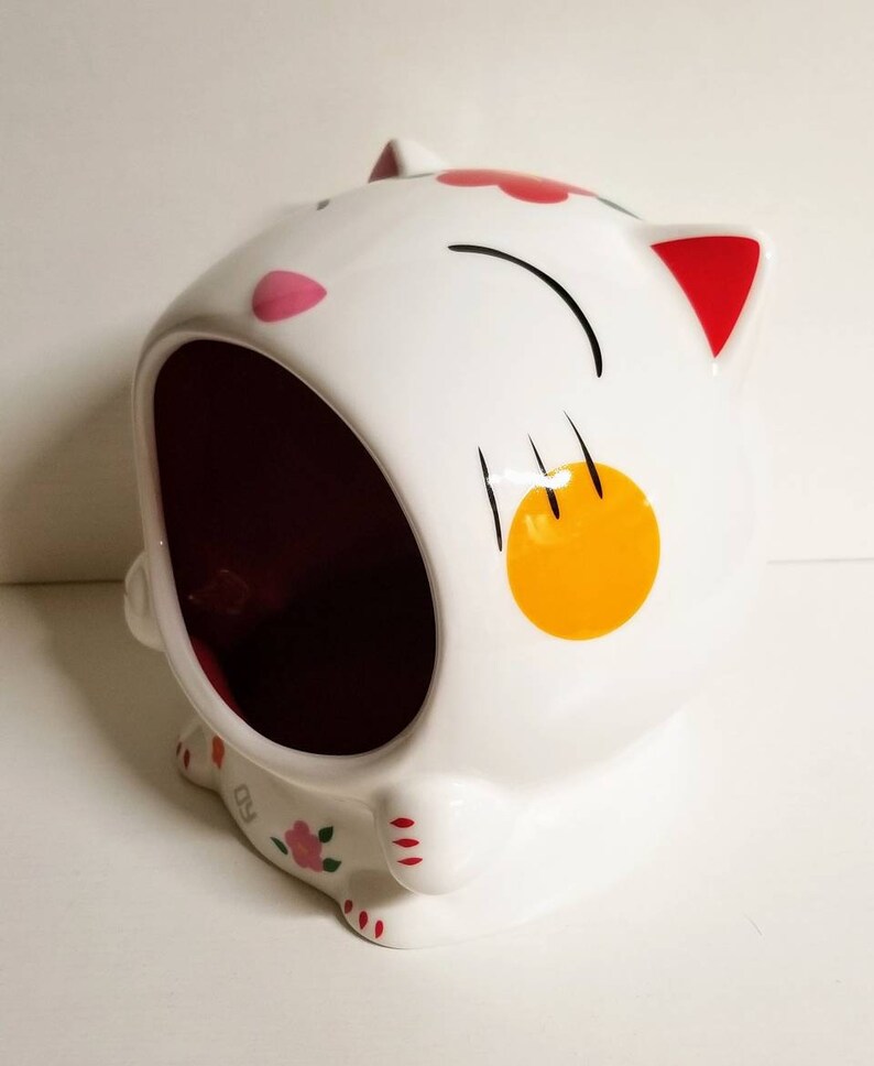 Ceramic Cool Chinchilla Hideout Dust Bath House Hay Feeder - Etsy