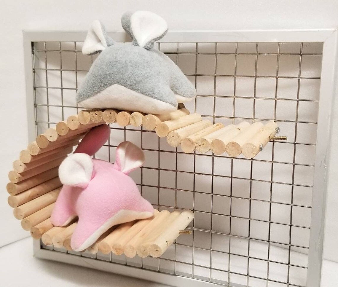 Wood Ramp Bridge Make Your Own Shape for Chinchilla Small Pet | Etsy