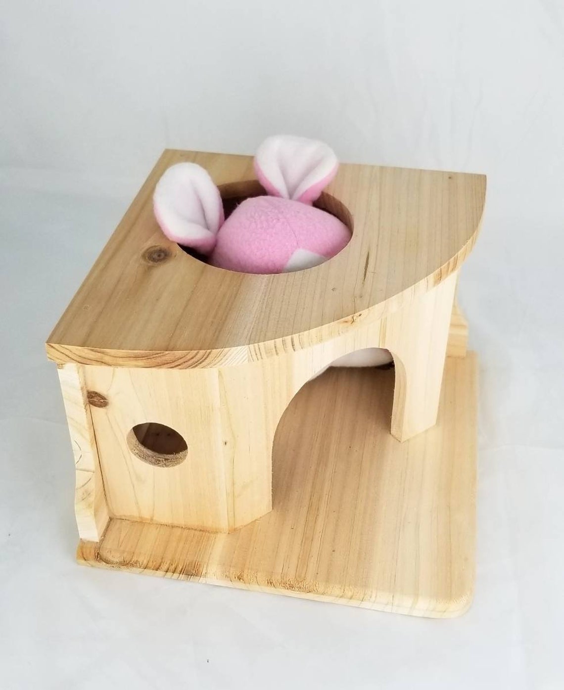 Corner Wood House for Chinchilla Rat | Etsy