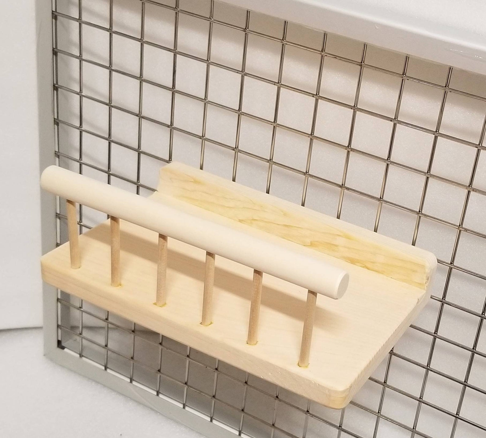 Wood Balcony Step Ledge With Handrail for Chinchilla Rat Small | Etsy