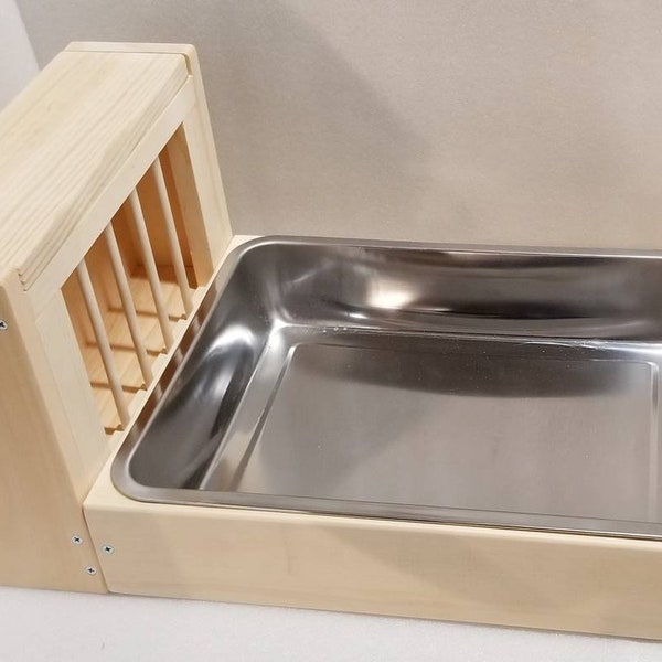 Rabbit Litter Box Hay Feeder - Etsy