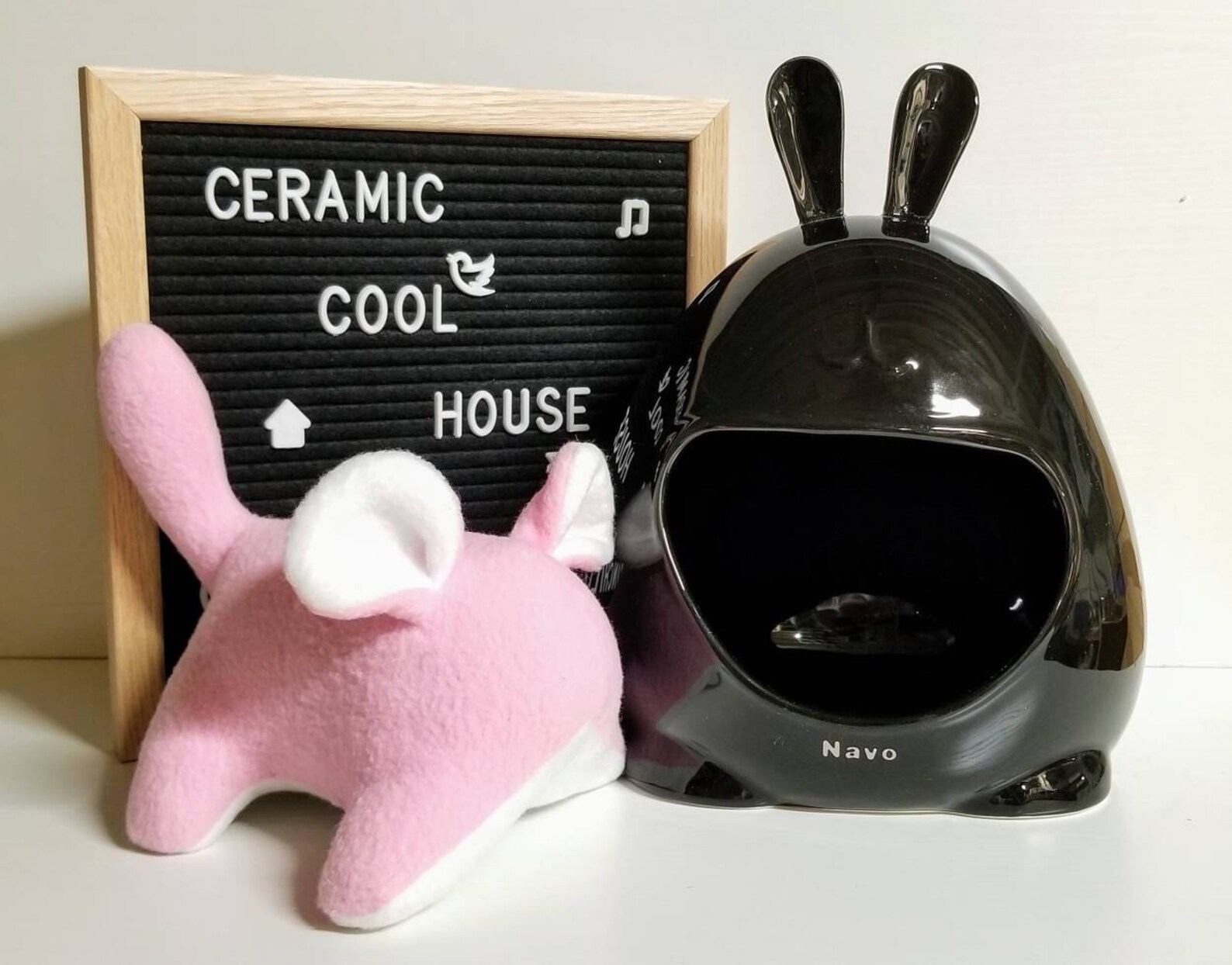 Ceramic Cooling Chinchilla Hideout Dust Bath House Hay Feeder - Etsy