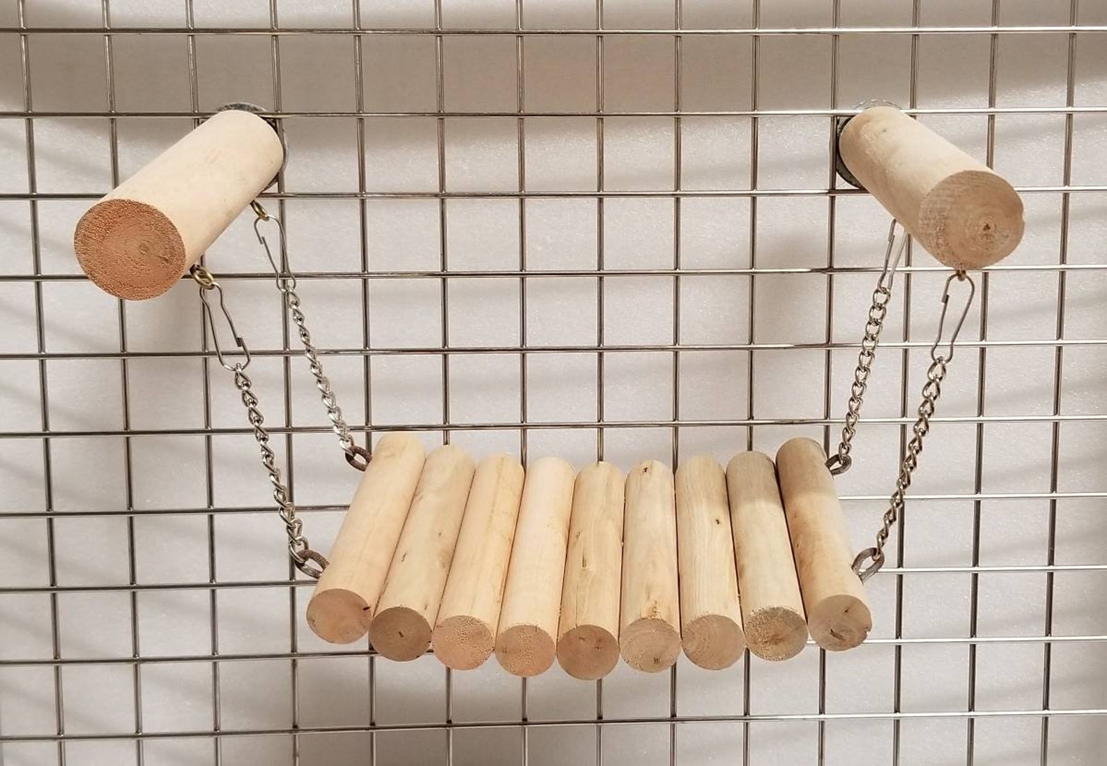 Wood Bridge Ramp Step Ledge Swing With Perch for Chinchilla - Etsy