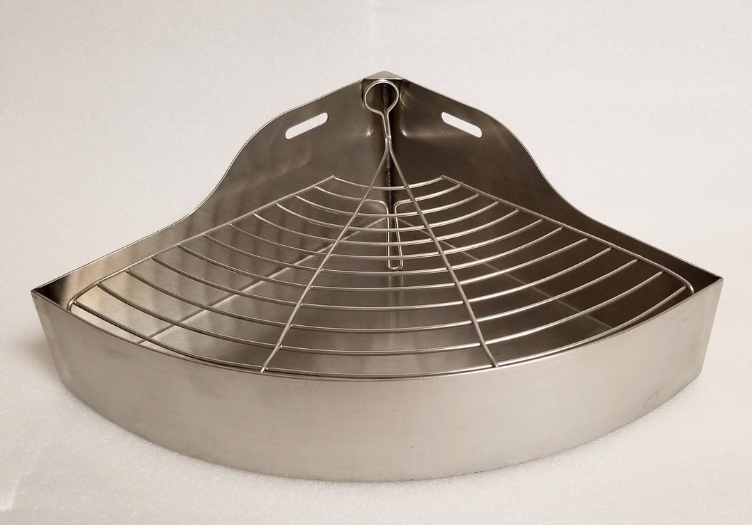 Stainless Steel Scatterless Corner Litter Box Pan for Small Pets Rat ...