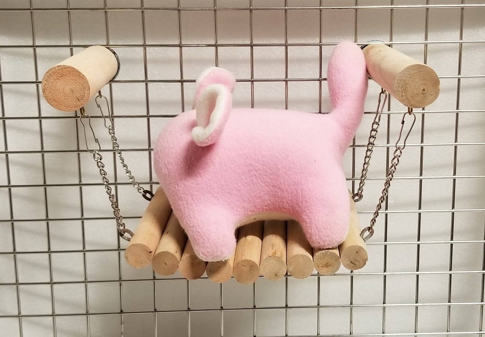 Wood Bridge Ramp Step Ledge Swing With Perch for Chinchilla - Etsy