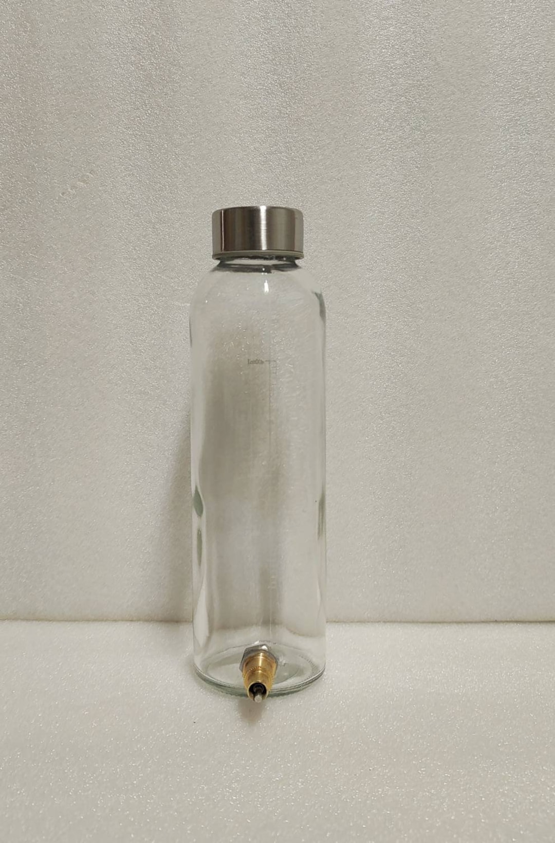 500ml Detachable Nozzle Glass Top Fill Water Bottle No Drip Chinchilla ...