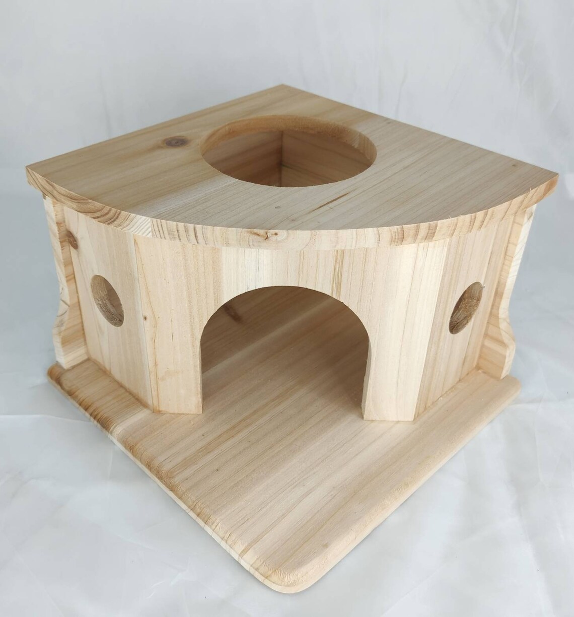 Corner Wood House for Chinchilla Rat | Etsy