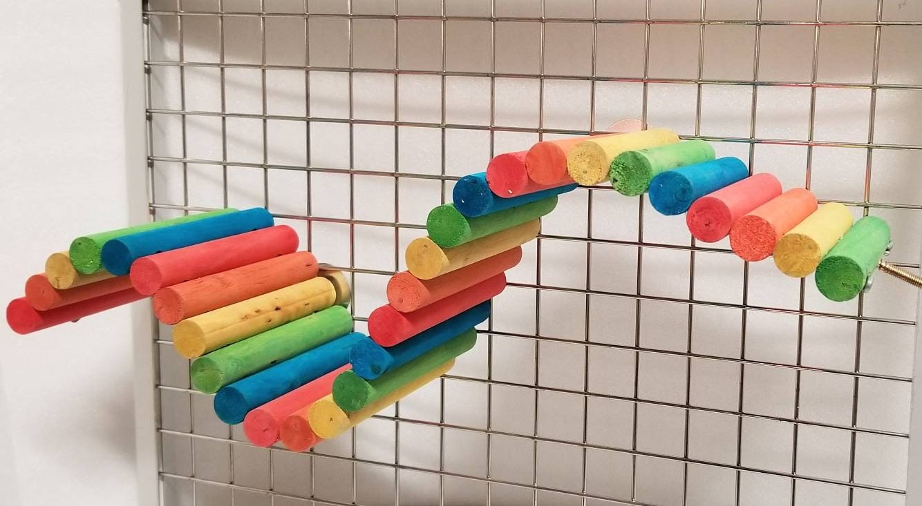 Wood Ramp Bridge Make Your Own Shape for Chinchilla Small Pet | Etsy