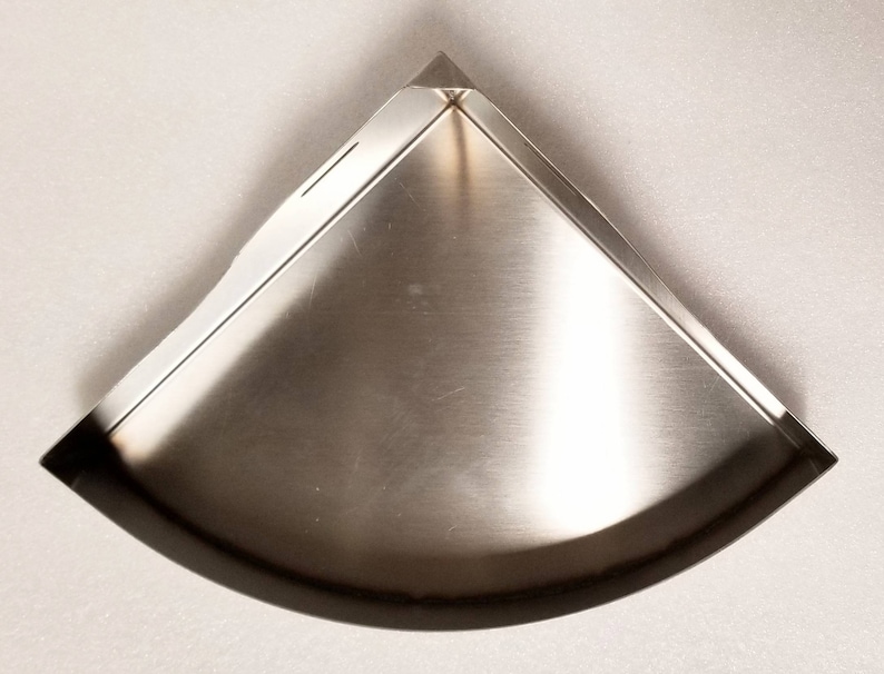 Stainless Steel Scatterless Corner Litter Box Pan for Small Pets Rat ...