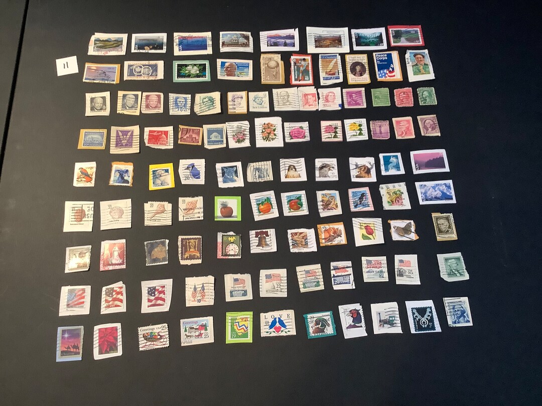 Used U.S. Postage Stamps - Etsy