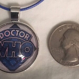 Doctor Who Pendant Necklace - Etsy
