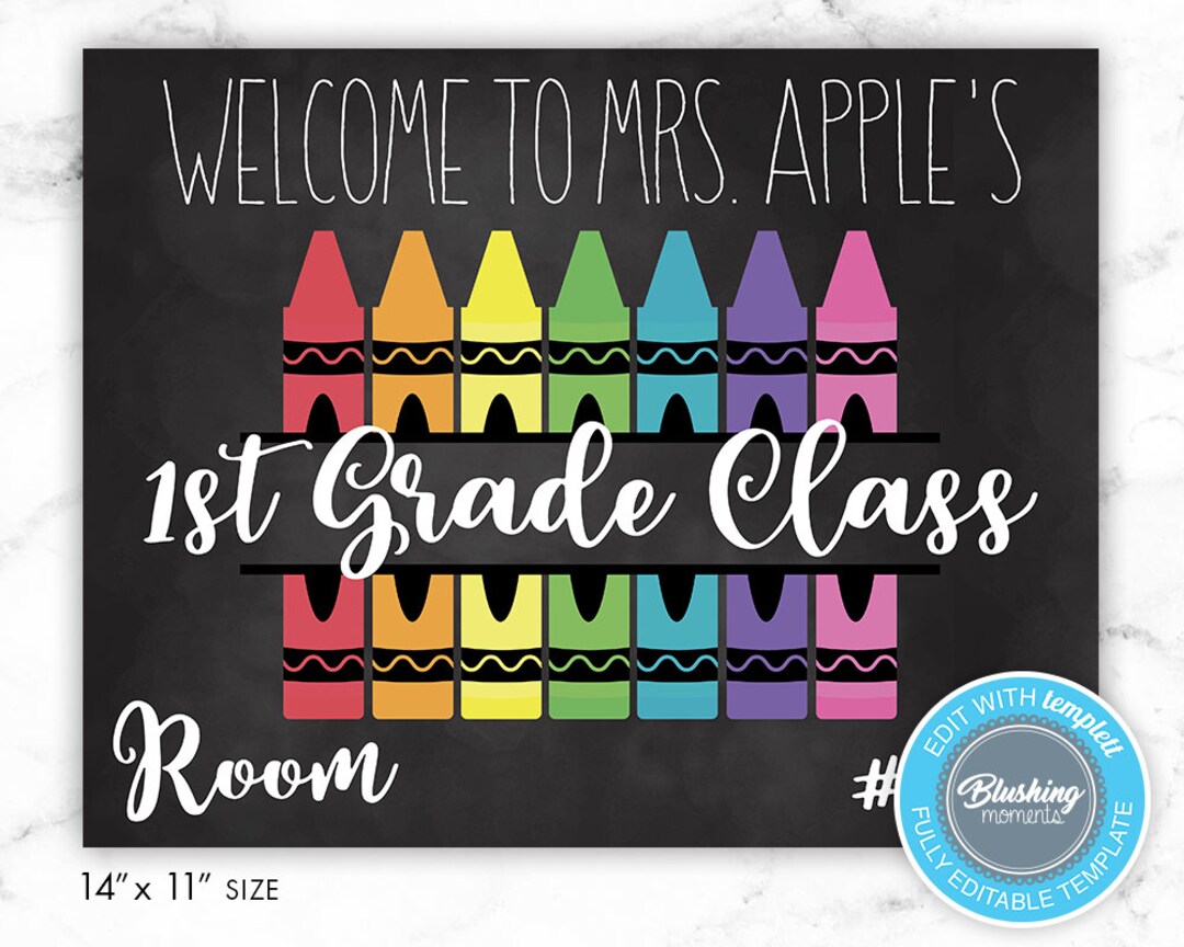 EDITABLE Classroom Sign, Classroom Teacher Sign, Classroom Door Sign ...