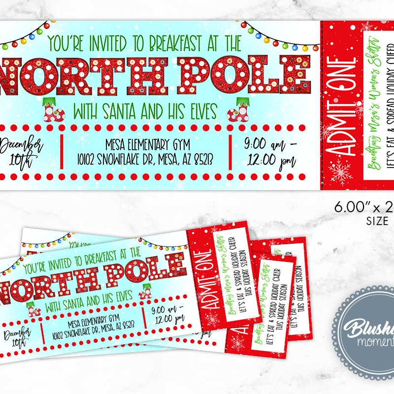 North Pole Party - Etsy