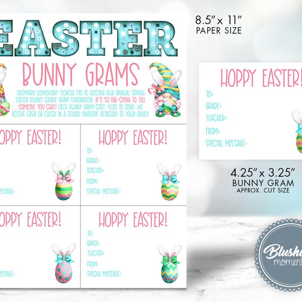 Candy Grams Template - Etsy