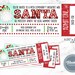 EDITABLE Breakfast With Santa Flyer & Christmas Tickets, Santa ...
