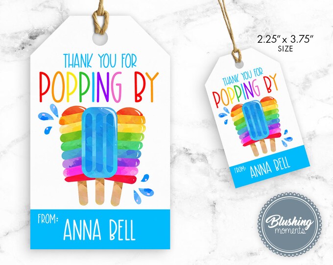 Popsicle Favor Tags, Printable Popsicle Back to School Cards, Funny ...