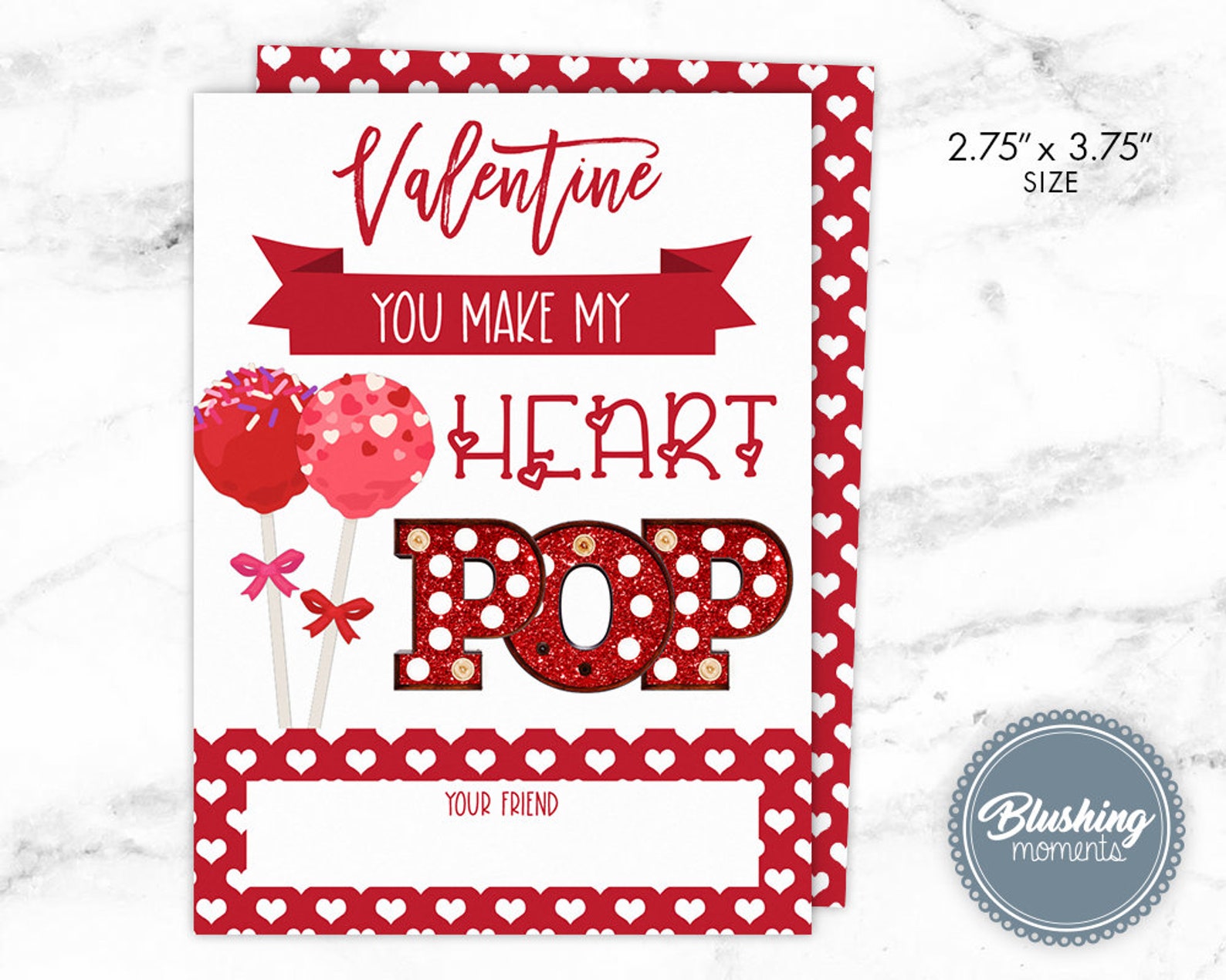 Editable Valentine's Day Tag Printable Valentine You | Etsy