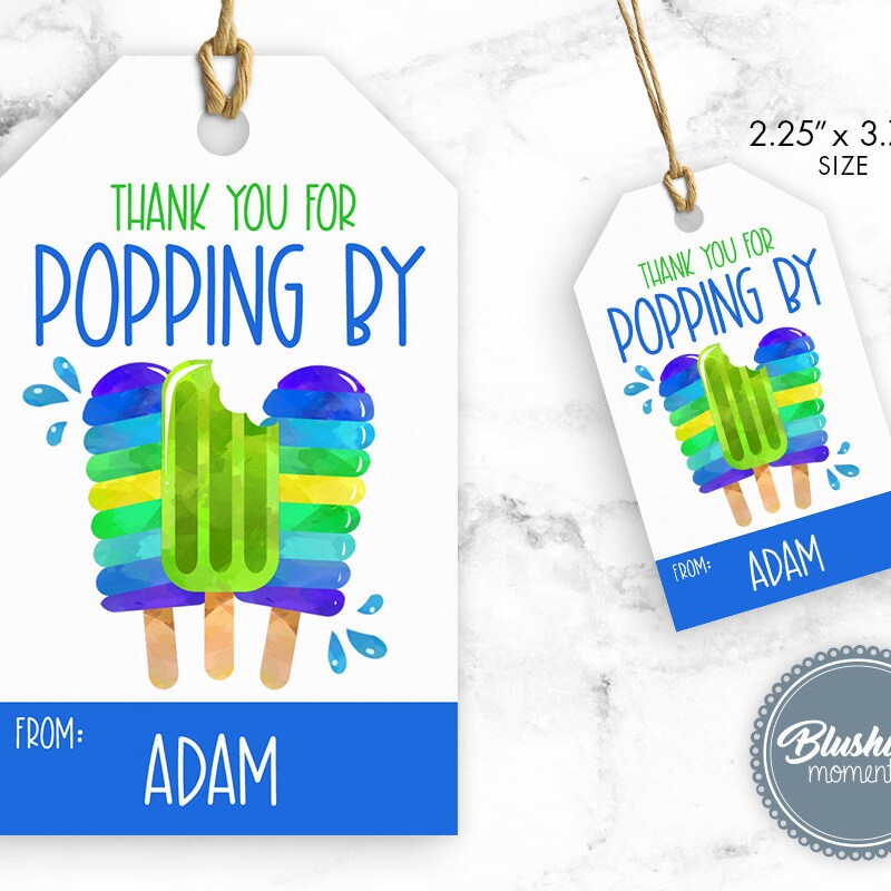 Thank You for Popping By - Etsy