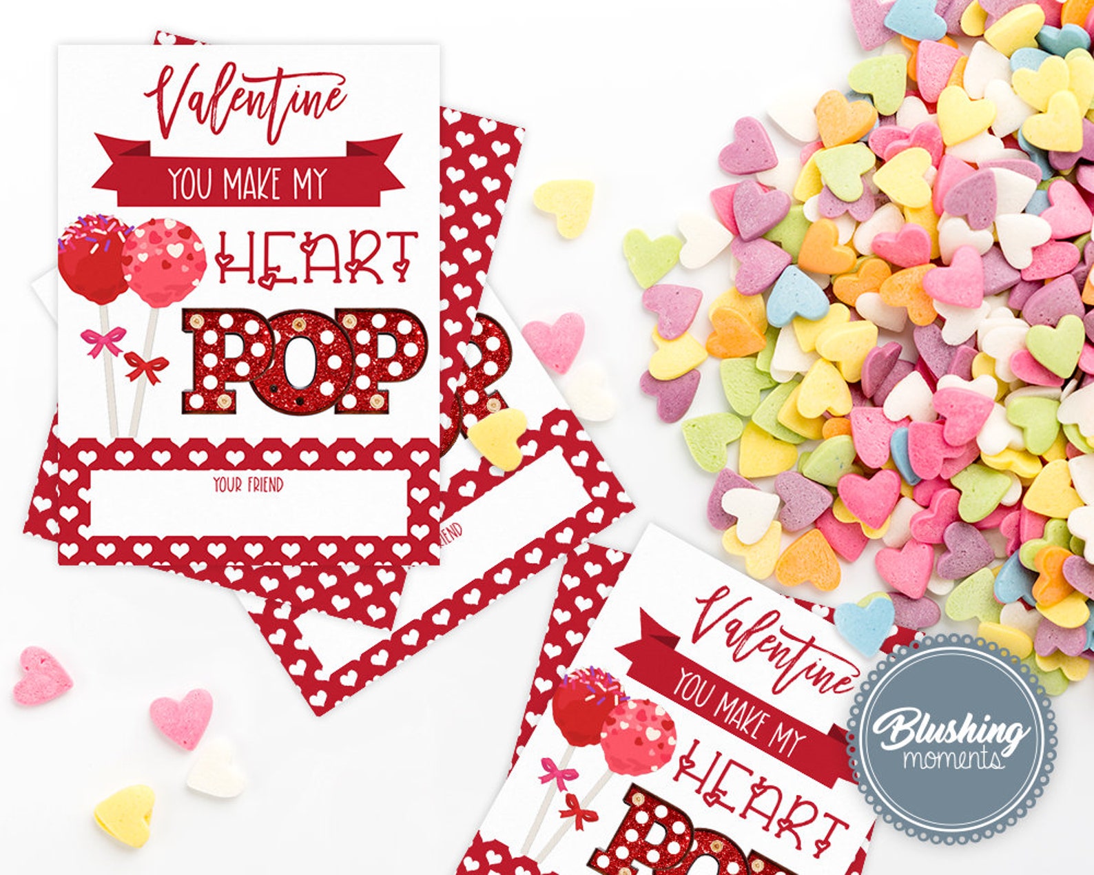 Editable Valentine's Day Tag Printable Valentine You | Etsy