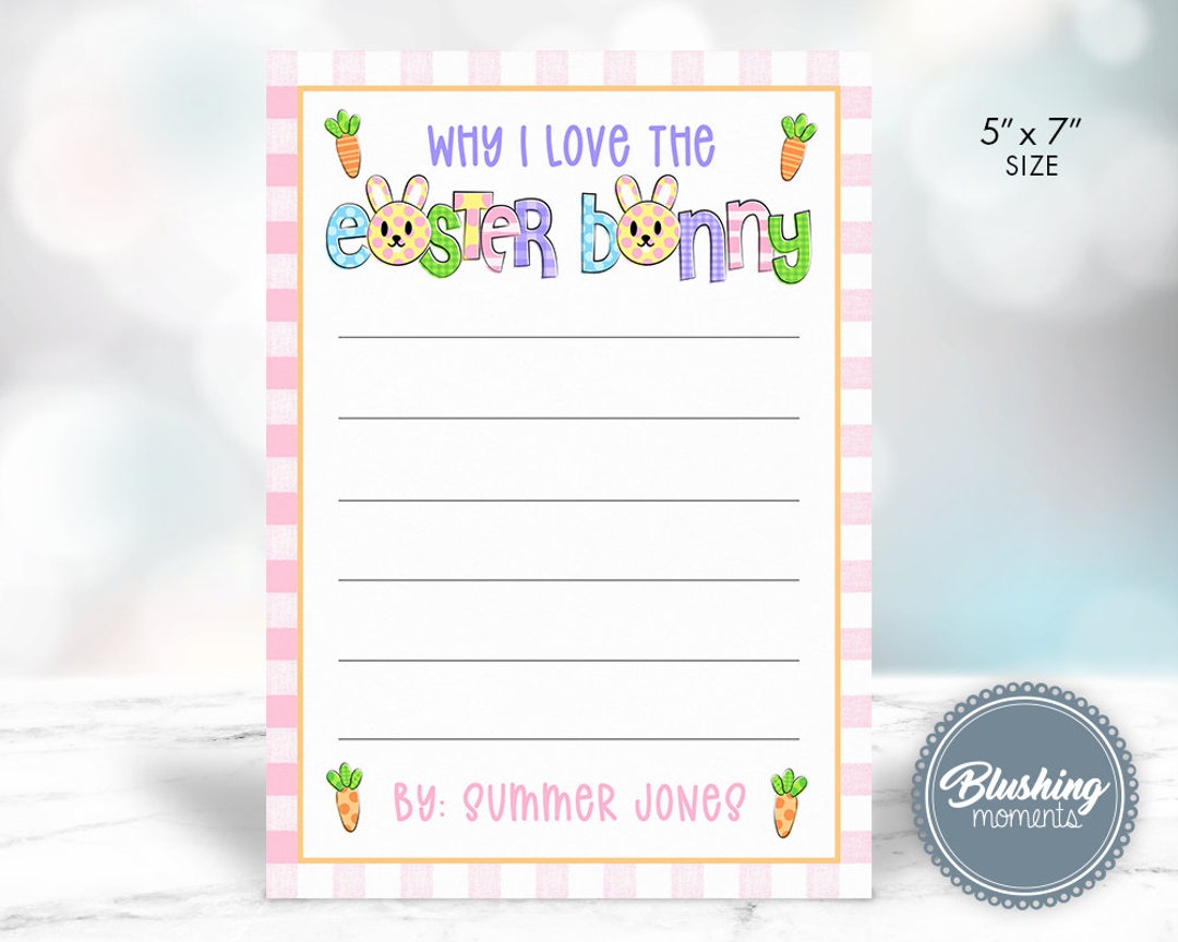 Easter Bunny Activity for Kids-printable Easter Activites School-why I ...