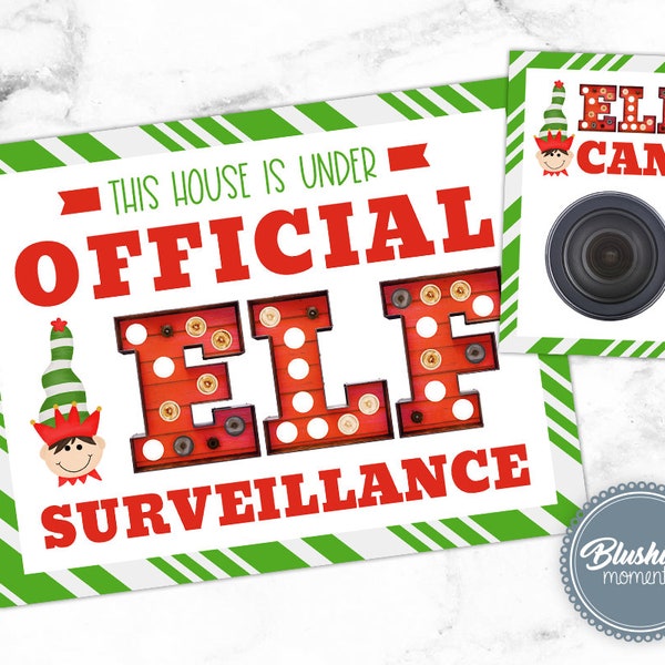 Elf Surveillance - Etsy