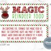 EDITABLE Magic Reindeer Food Treat Bag Topper, Christmas Bag Toppers ...