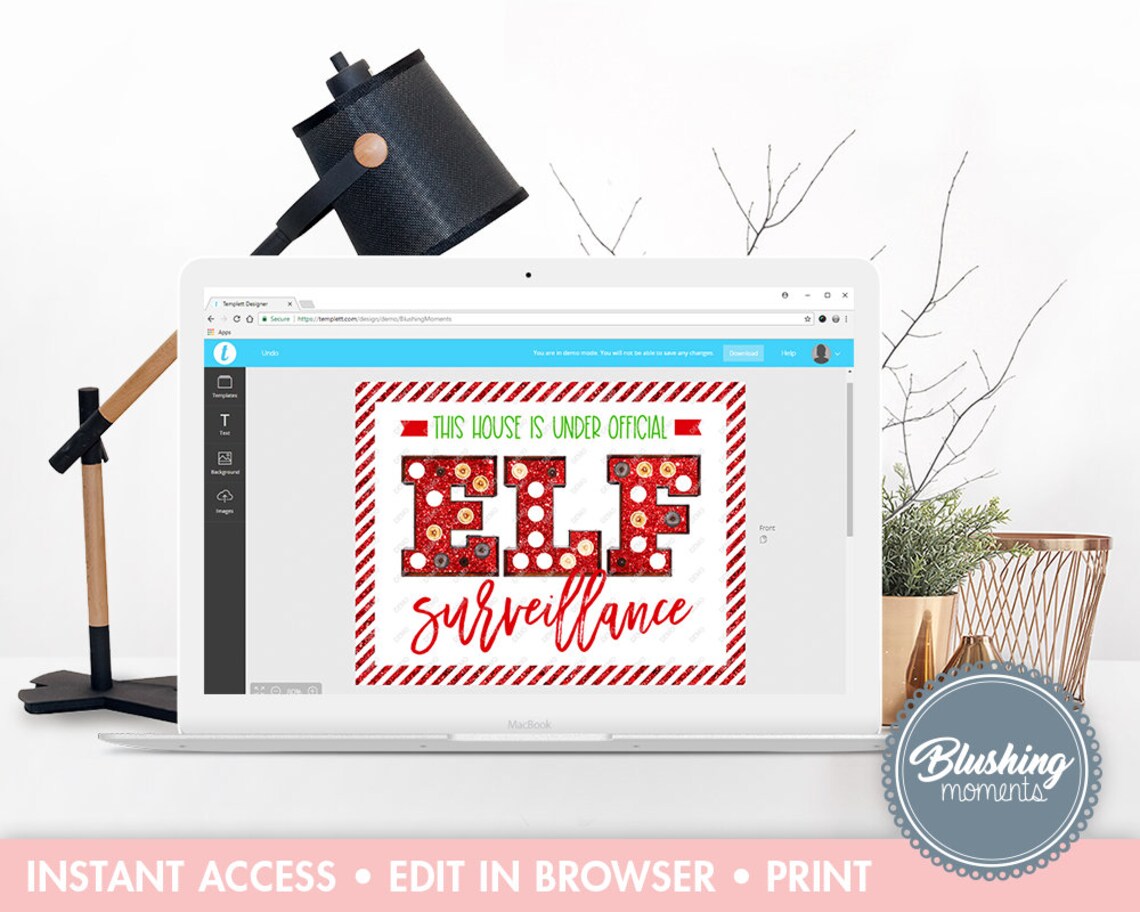 EDITABLE ELF Activity Set Printable Elf Kits Elf Letter Elf | Etsy