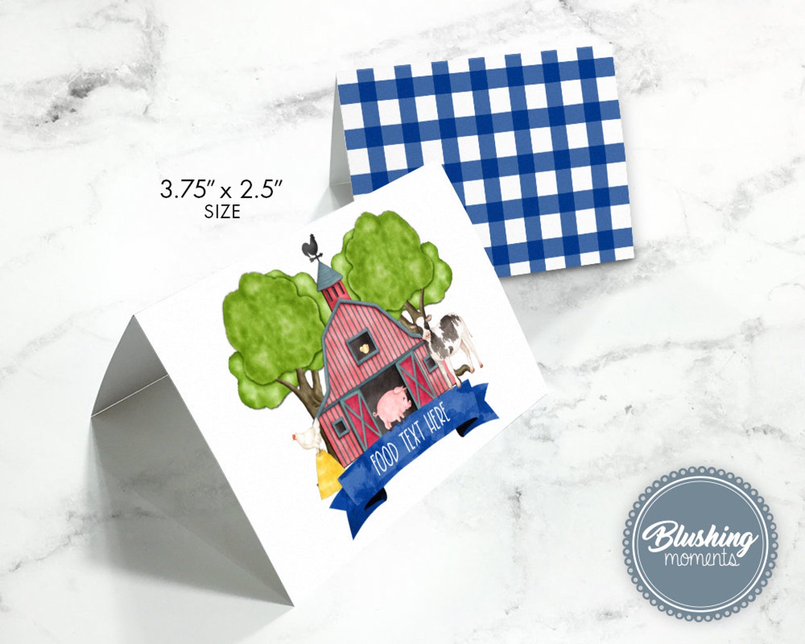 Farm Food Labels Barnyard Food Tags Farm Animal Food Tent - Etsy