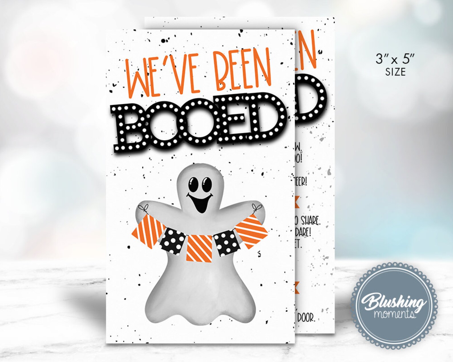 EDITABLE We've Been Booed Sign You've Been Booed - Etsy