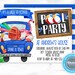 EDITABLE Back to School Invitation, End of Summer Bash, Pool Party ...