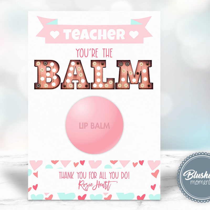 Eos Lip Balm Card - Etsy
