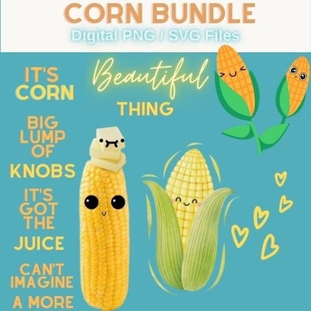 It's Corn Clipart Bundle Commercial Use Svg Png - Etsy Australia