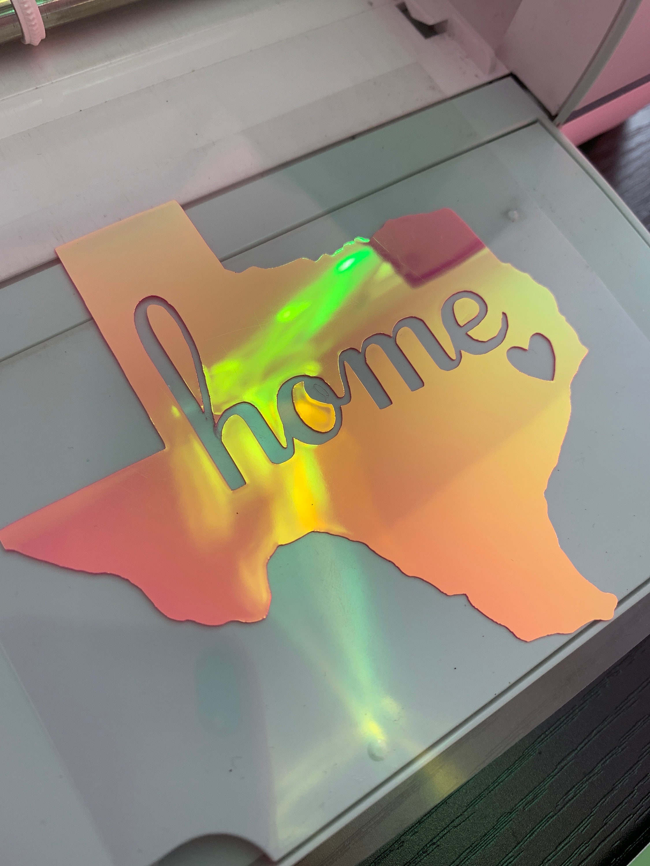 Texas Decal Heart Texas Home Decal - Etsy