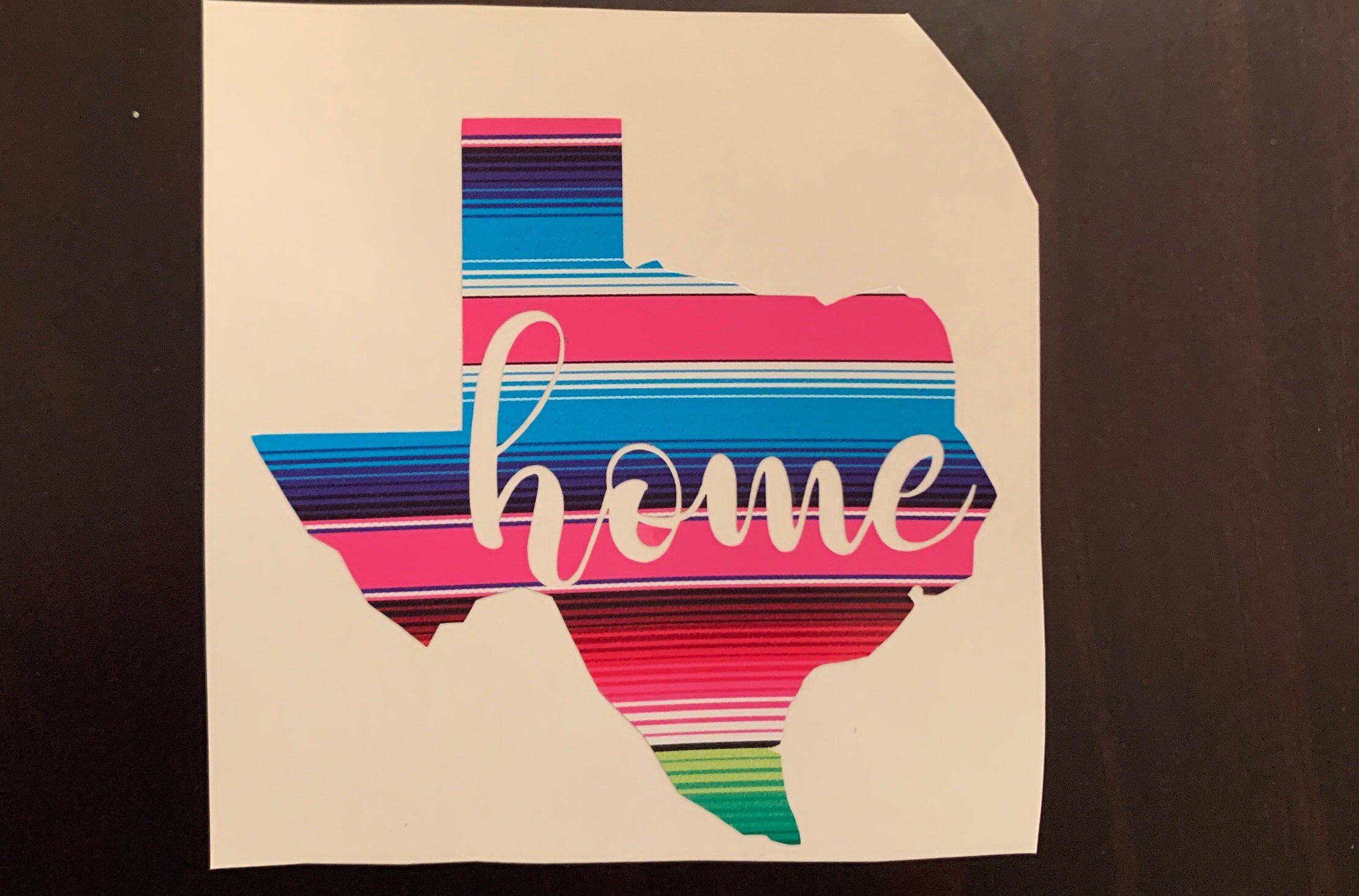 Texas Home Decal Texas Decal - Etsy UK