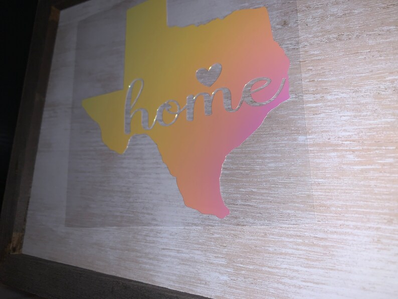 Texas Decal Heart Texas Home Decal - Etsy