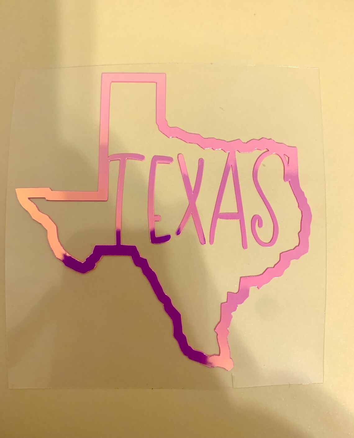 Texas Decal Texas Home Decal - Etsy