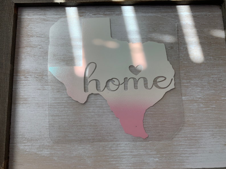 Texas Decal Heart Texas Home Decal - Etsy