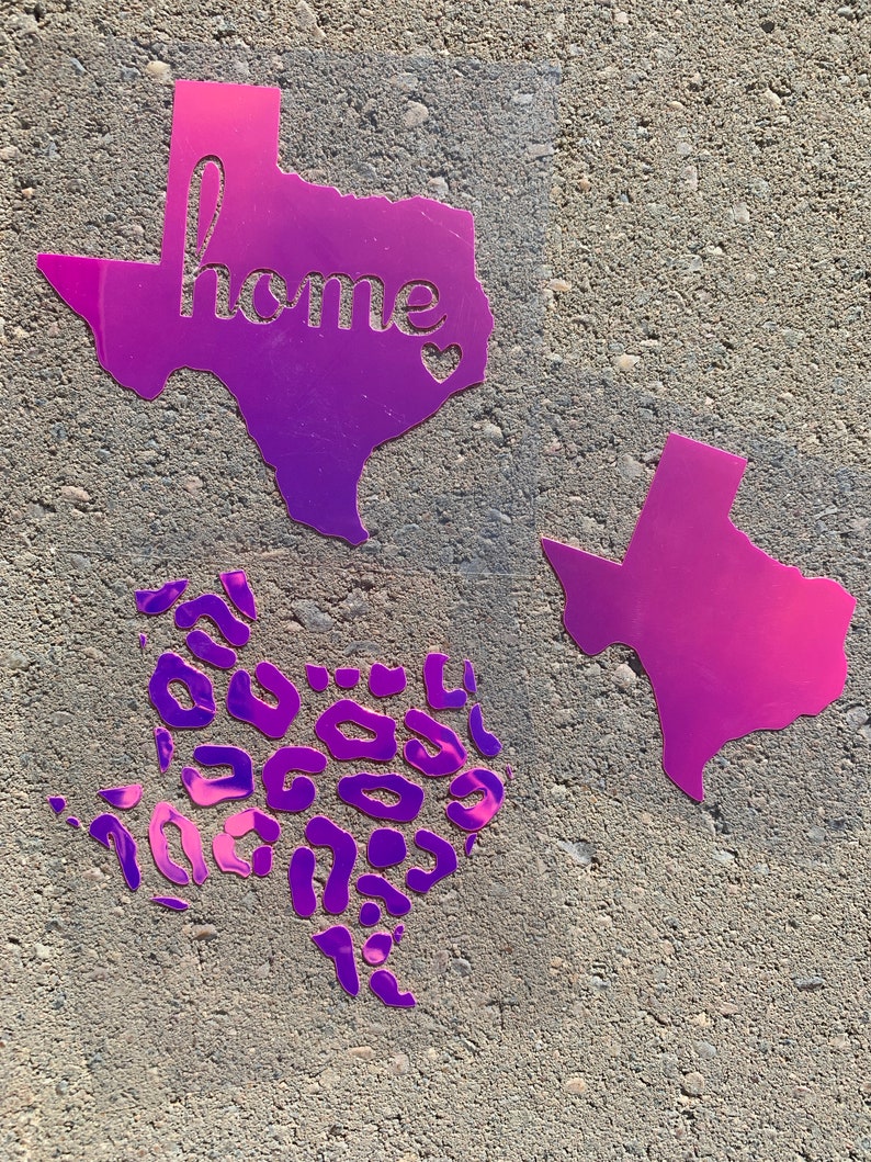 Texas State Decal - Etsy