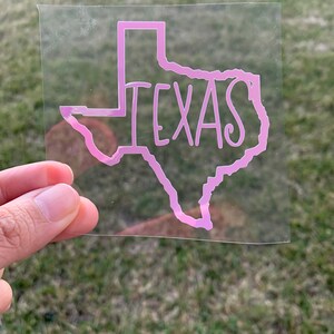 Texas Decal, Texas Home Decal - Etsy