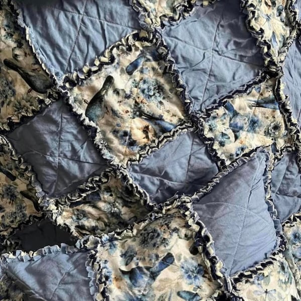 Shabby Chic Quilt - Etsy