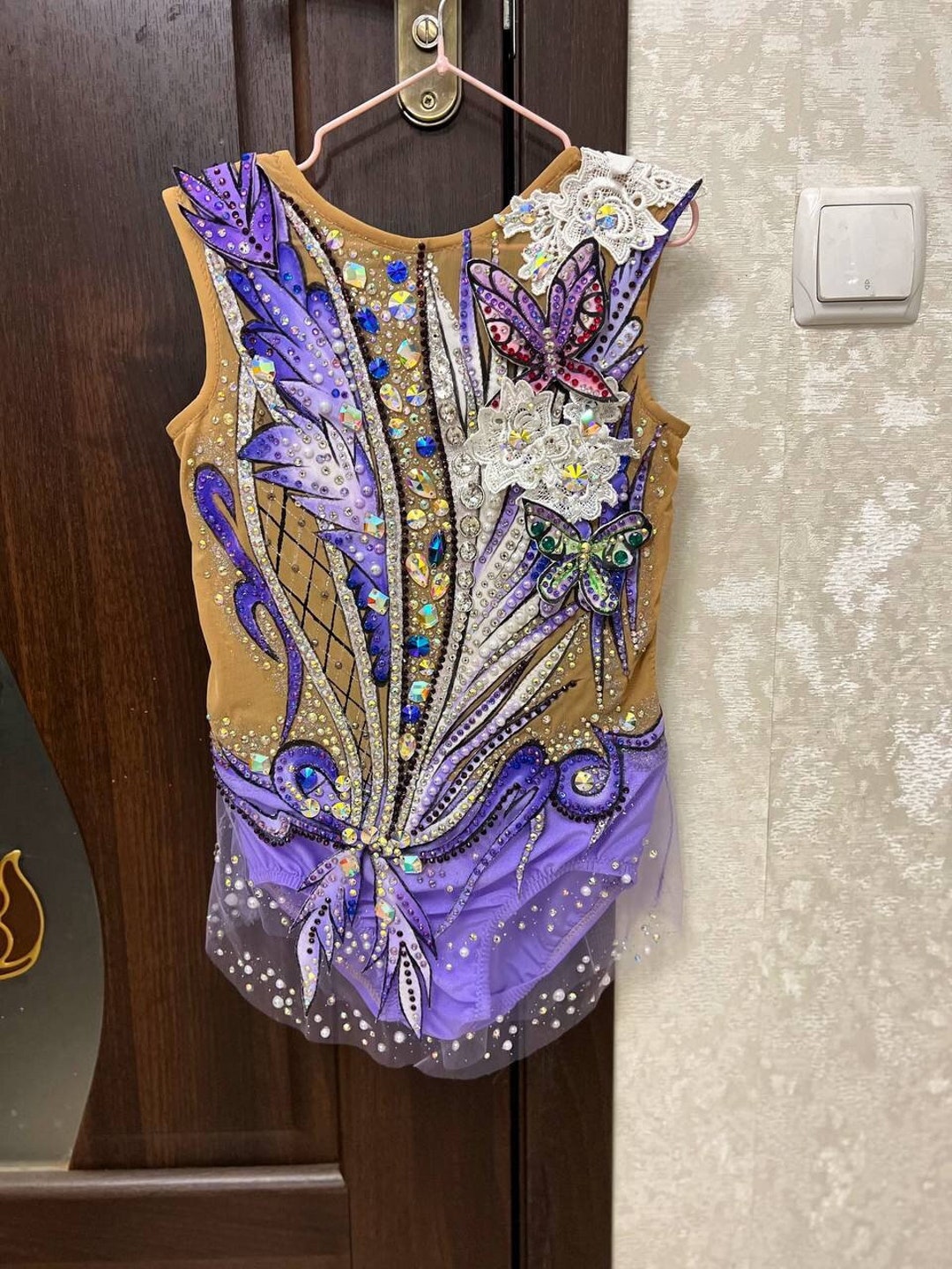 Rhythmic Gymnastics Leotards Leotard for Acrobatics Sport Aerobics Suit ...