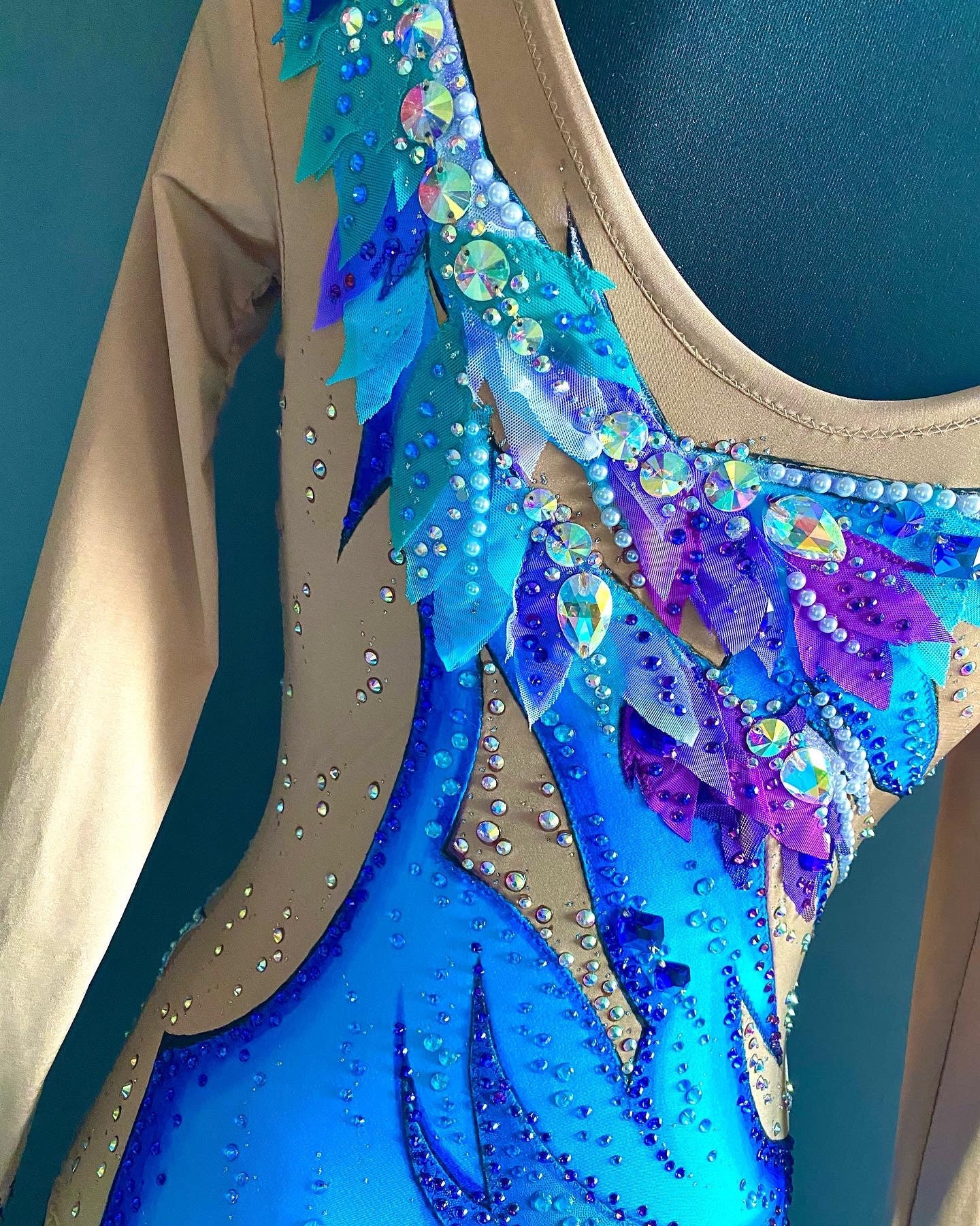 Rhythmic Gymnastics Leotards - Leotard for Acrobatics - Sport Aerobics ...