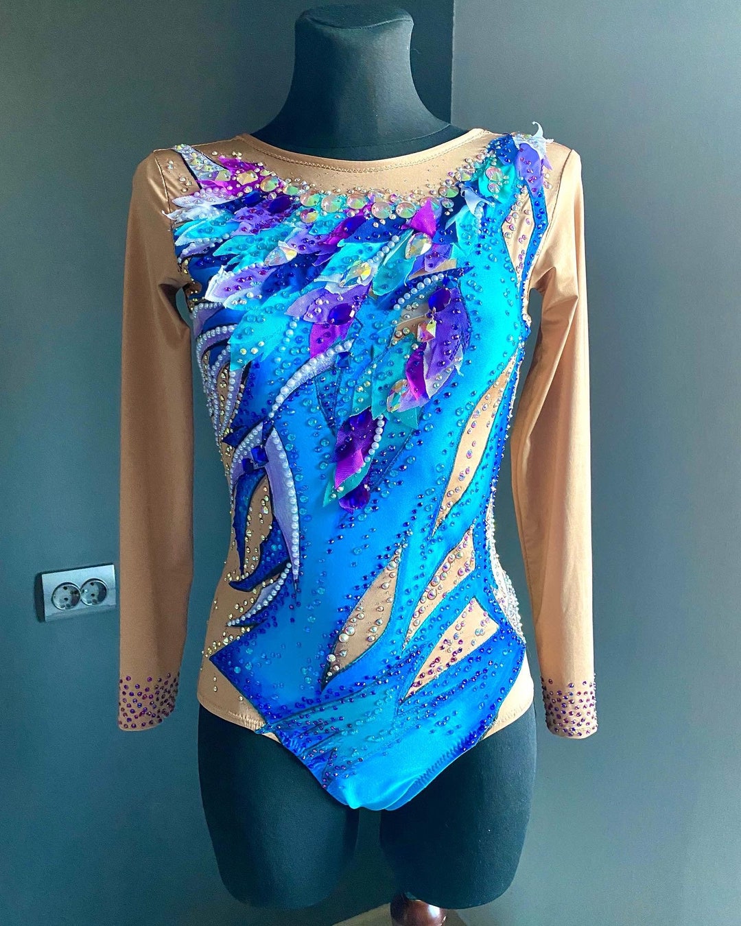 Rhythmic Gymnastics Leotards - Leotard for Acrobatics - Sport Aerobics ...