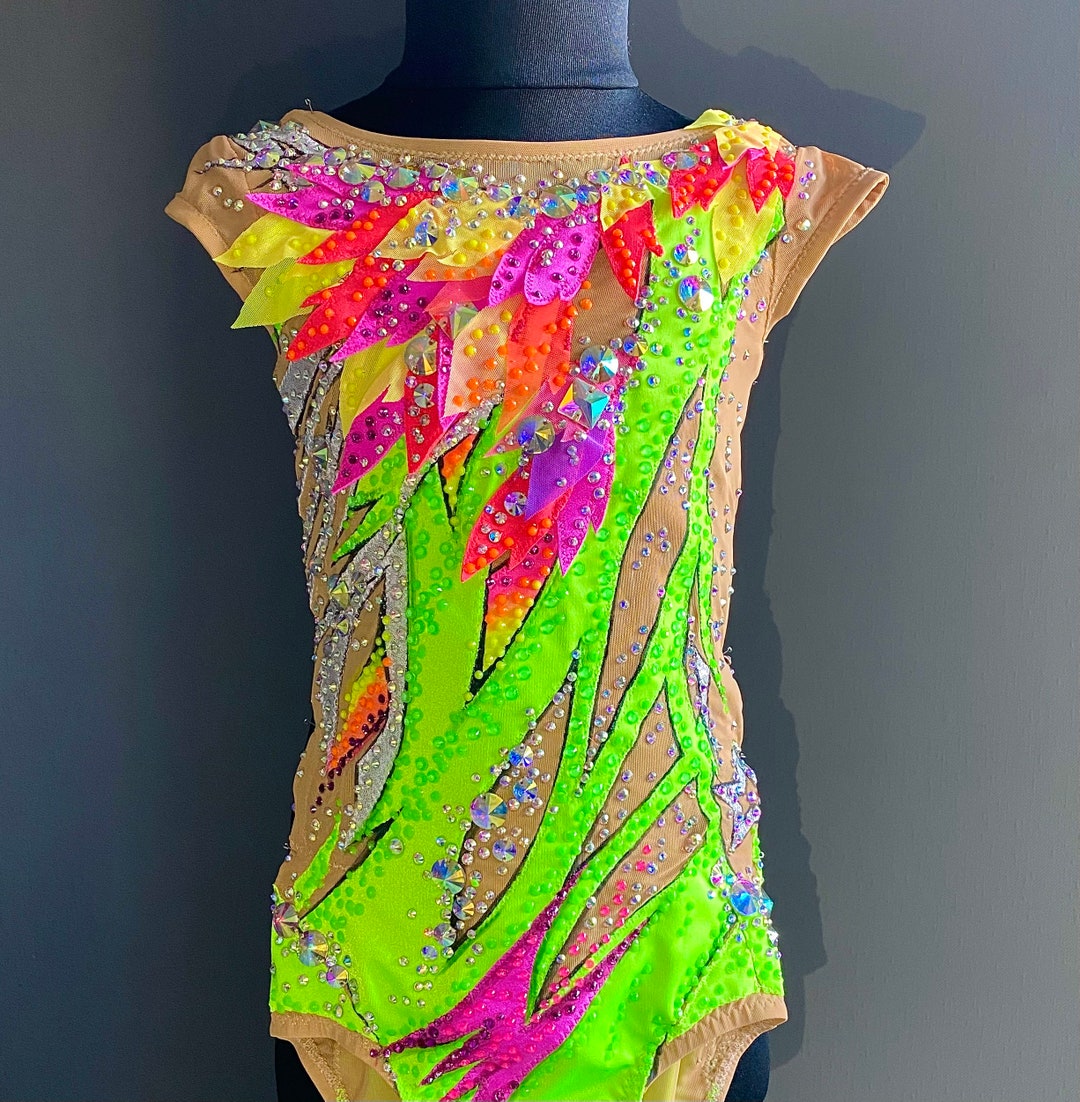 Rhythmic Gymnastics Leotards - Leotard for Acrobatics - Sport Aerobics ...