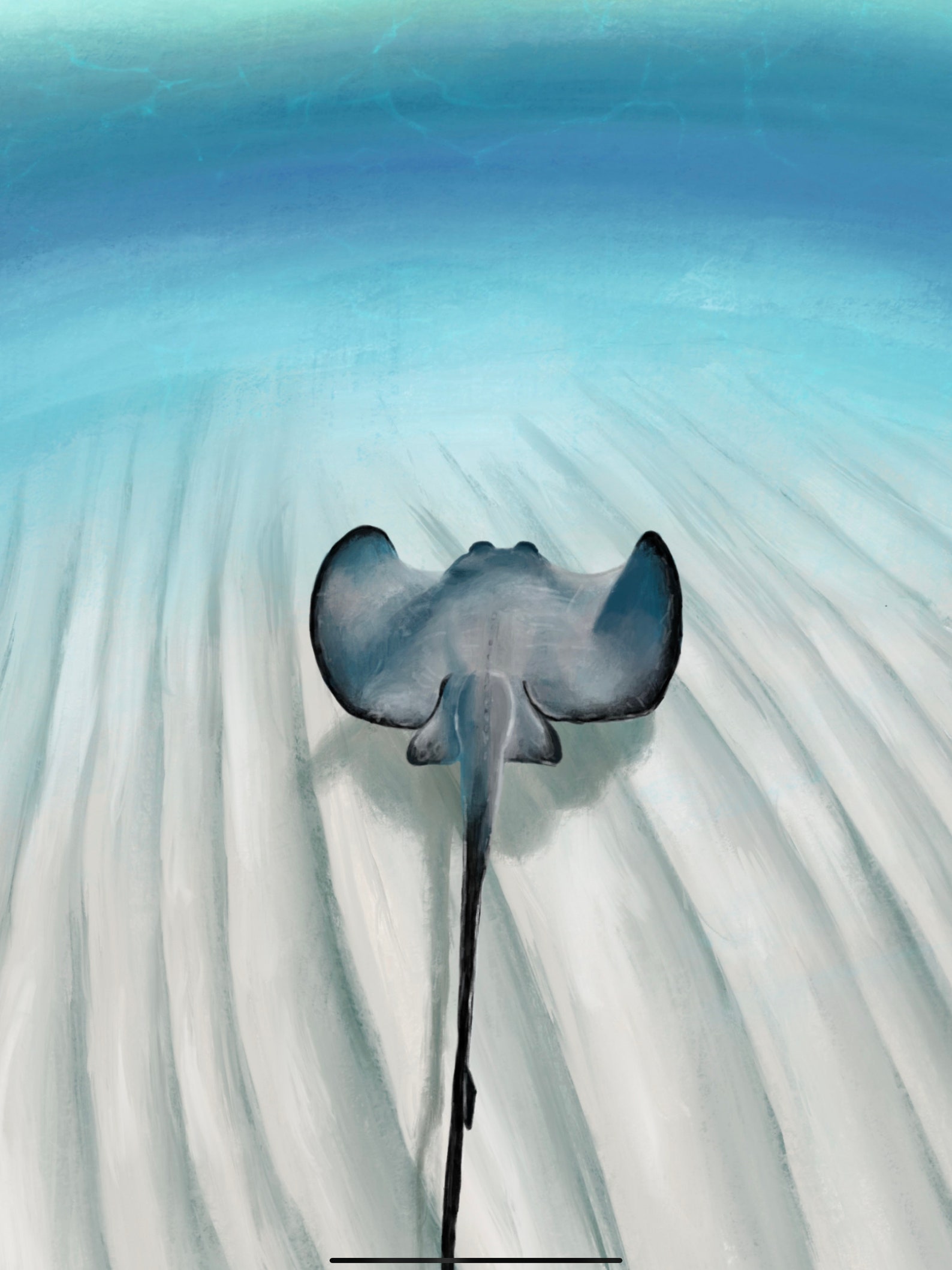 Manta Ray Print Ocean Wall Art Animal Printable Art Home - Etsy