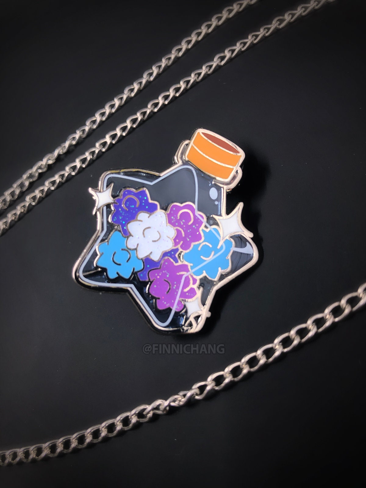 Konpeito Star Candy Jar Enamel Pin - Etsy